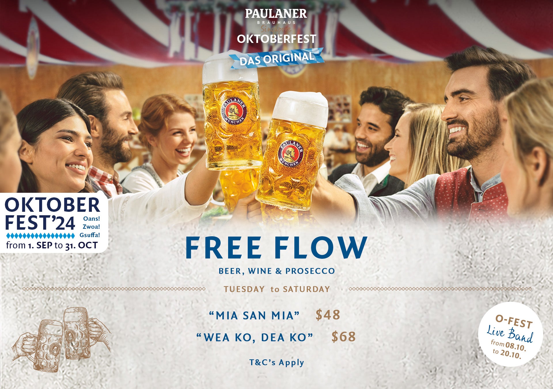 Promotions | Paulaner Brauhaus Singapore